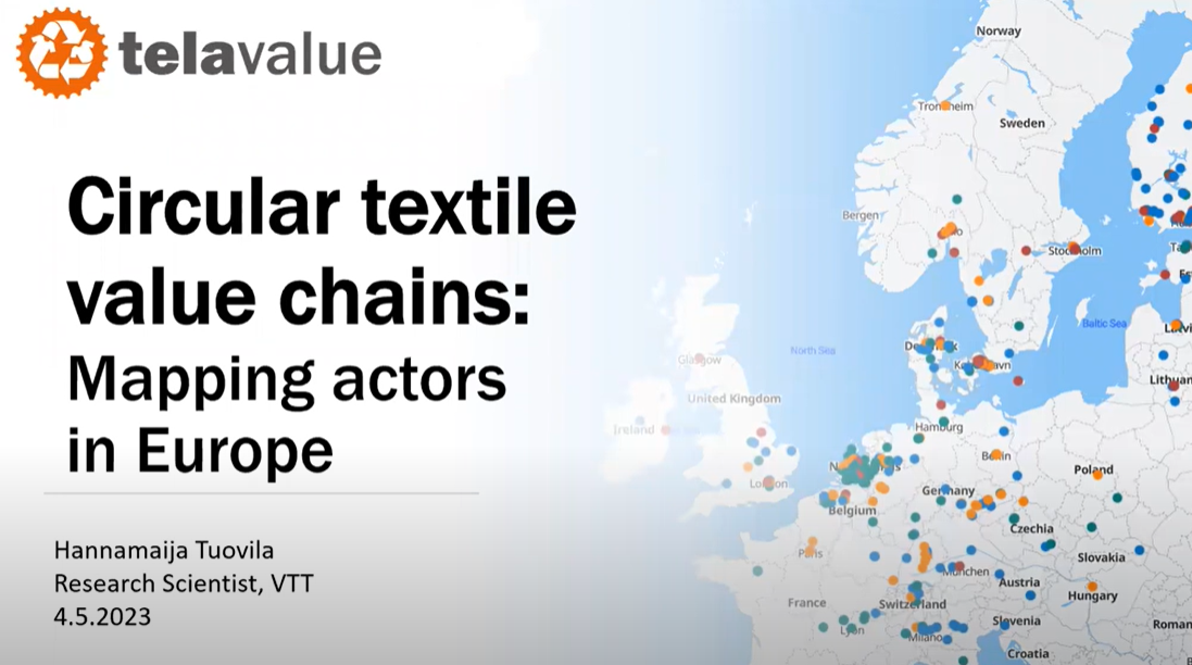 Tekstiilien kiertotalous ja arvoketjut | Telaketju